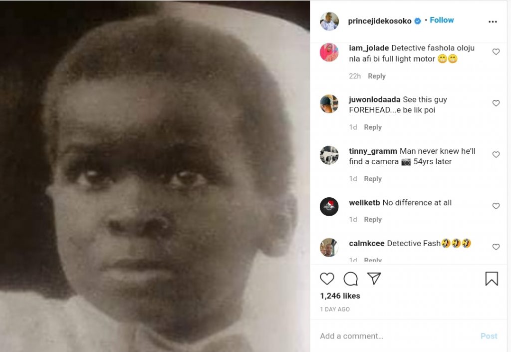 Fashola Throwback Photo in 1966 Surface Online - NAIJA.FM